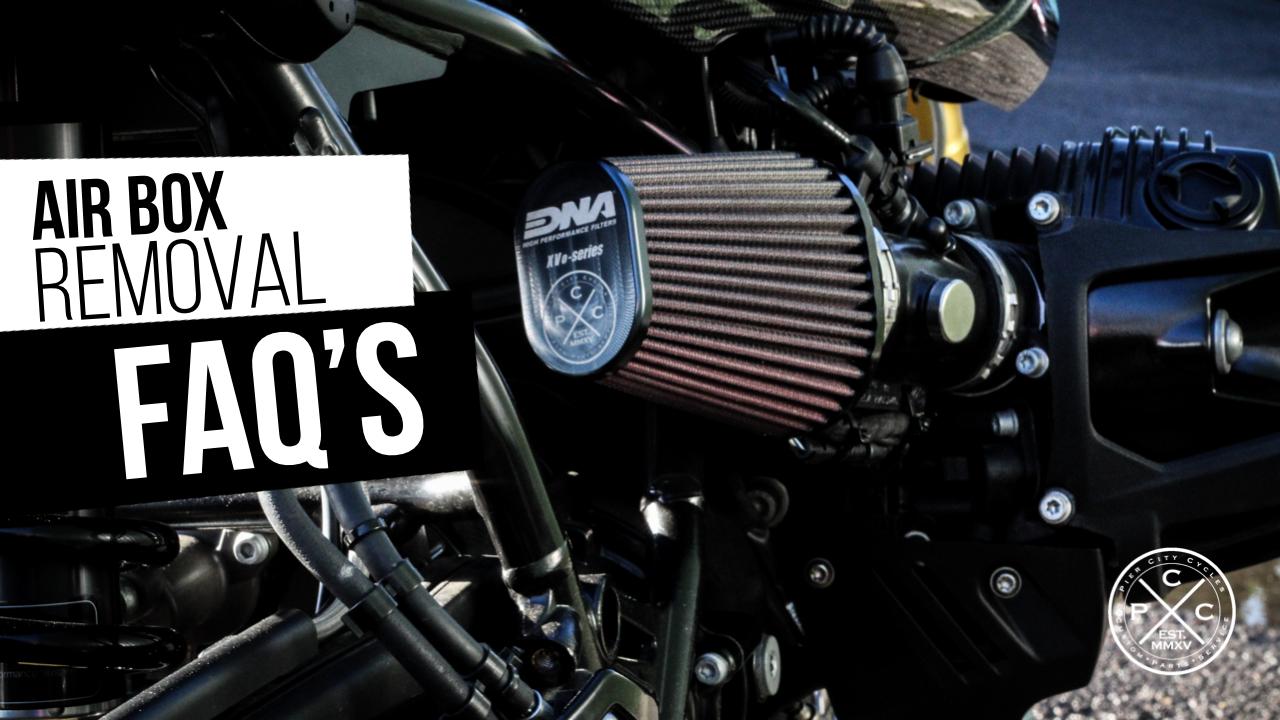 PIER CITY CYCLES Q&A - BMW R9T Air Box Removal – Pier City Custom