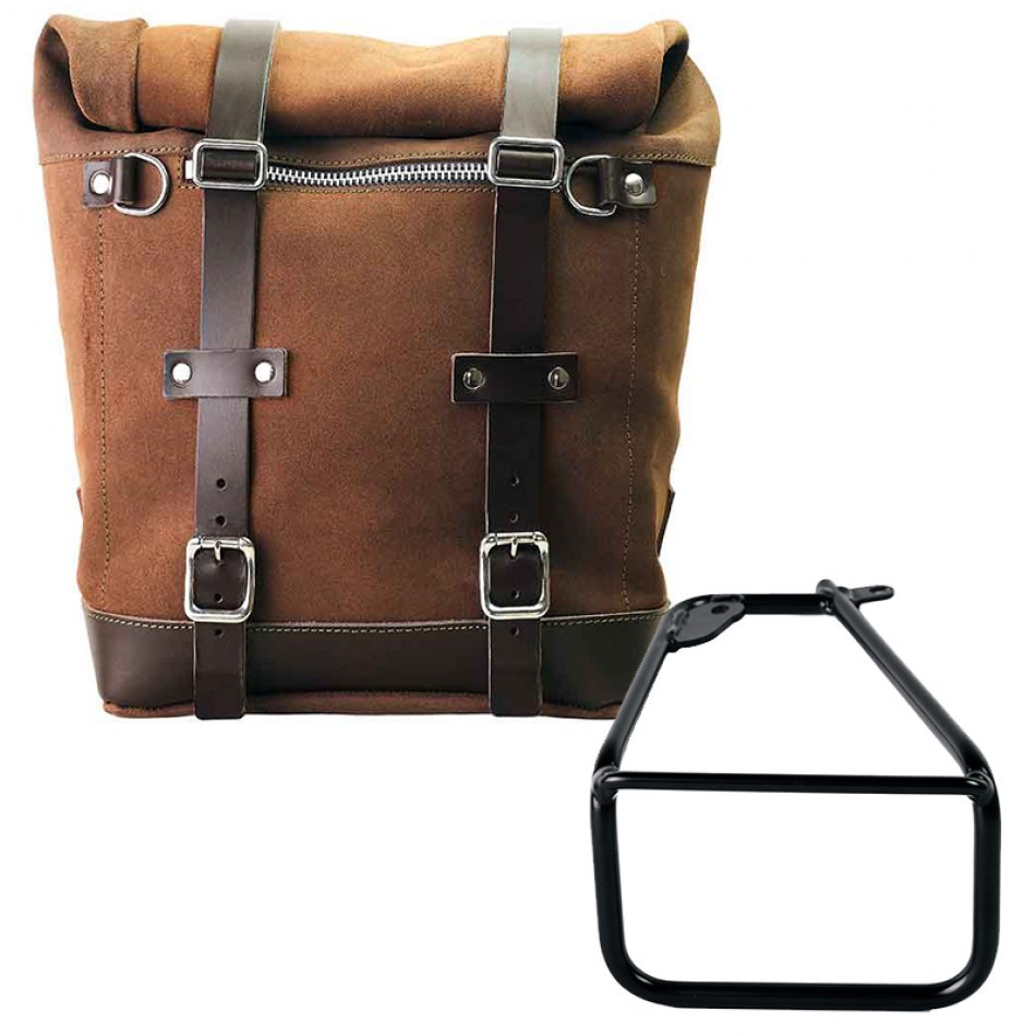 Unit Garage R12 Series Scram Waxed Suede Pannier & Luggage Rack – Pier ...