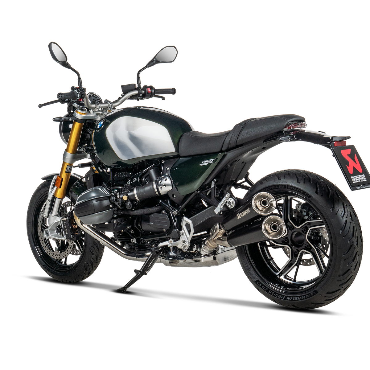 Akrapovic R12 Series Black Coated Twin Stacked Silencer – Pier City Custom