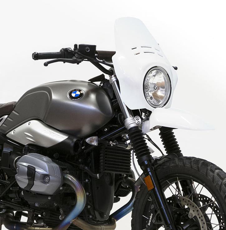 Unit Garage R9T Series Tall Windshield & Front Fender Kit - Light Whit ...