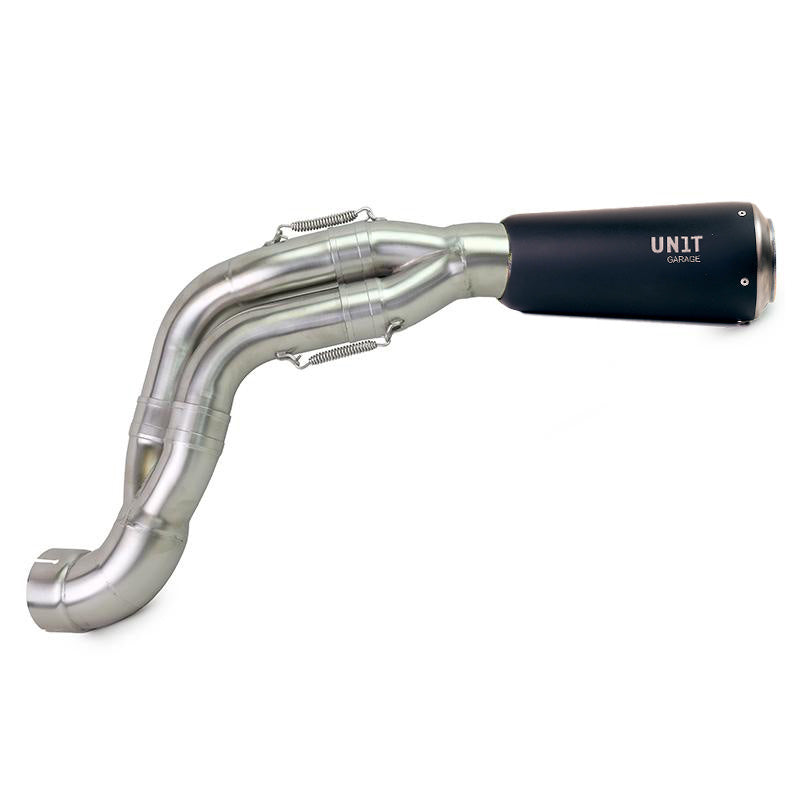 Unit Garage R9T Series High Level Exhaust - Black – Pier City Custom