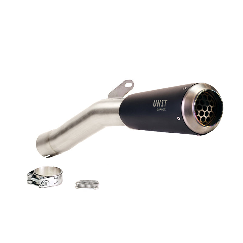 Unit Garage R12 Series Low Level Exhaust - Black – Pier City Custom