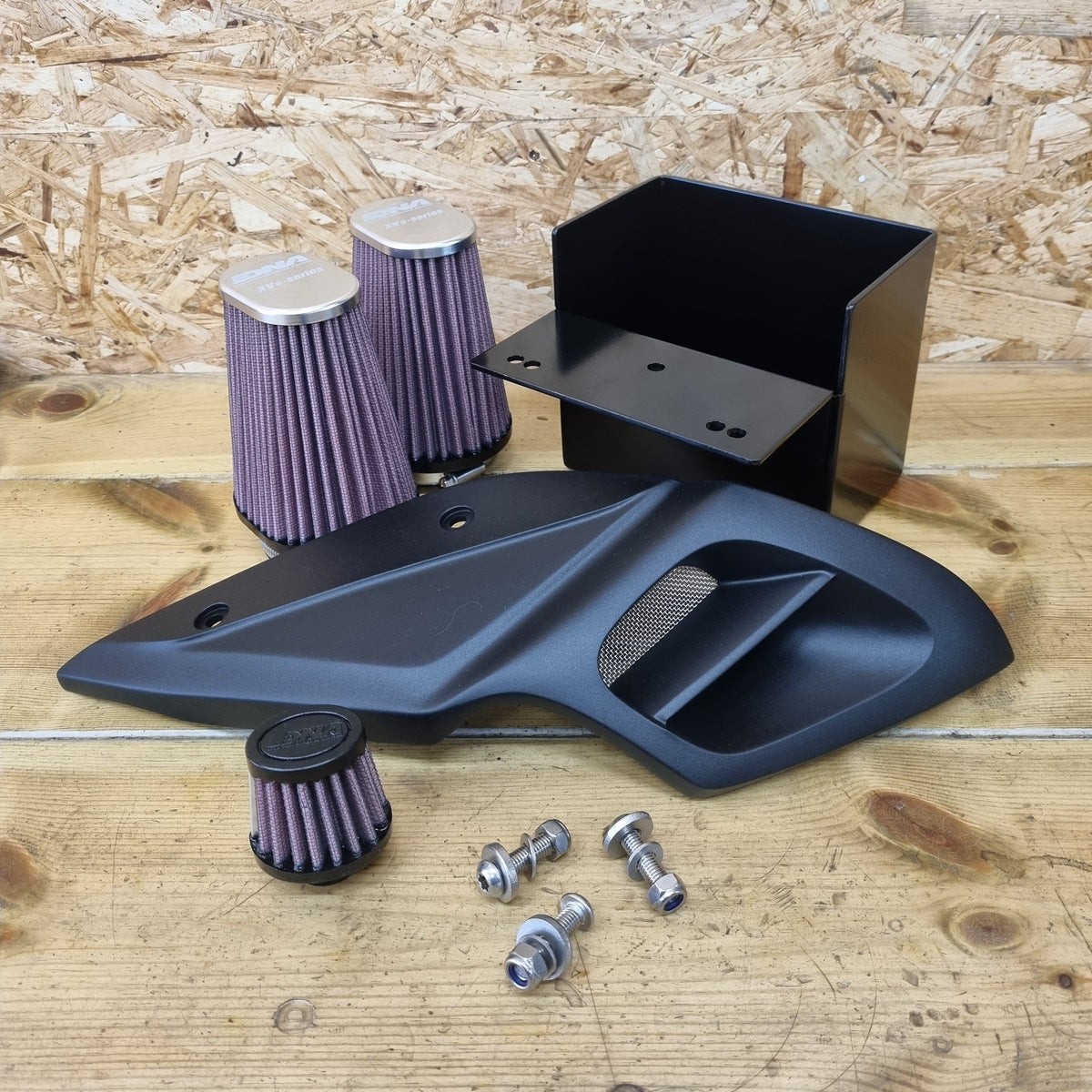 Pier City Custom BMW R9T Air Box Removal Kit with PCC Air Intake Cover