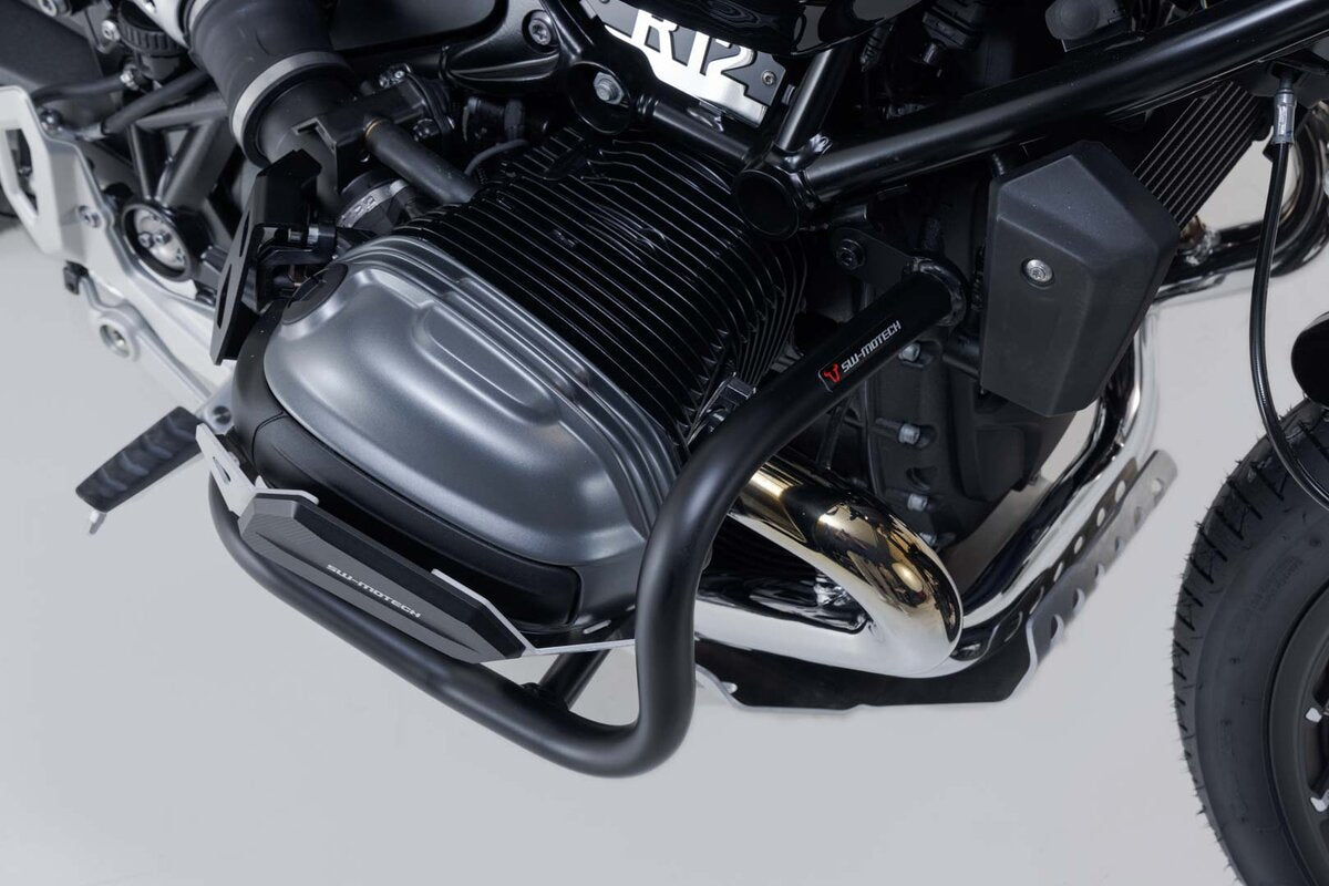SW Motech R12 Series Engine Protection Bars - Black – Pier City Custom