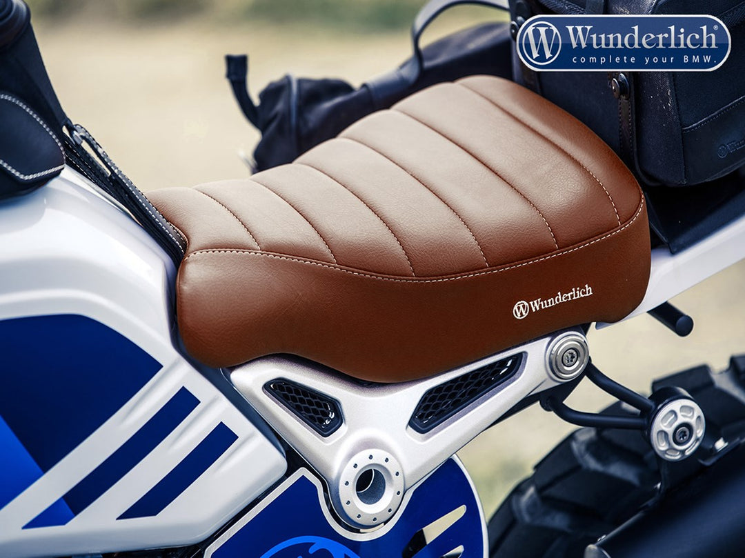 Wunderlich BMW R9T Rider Seat - Brown – Pier City Custom