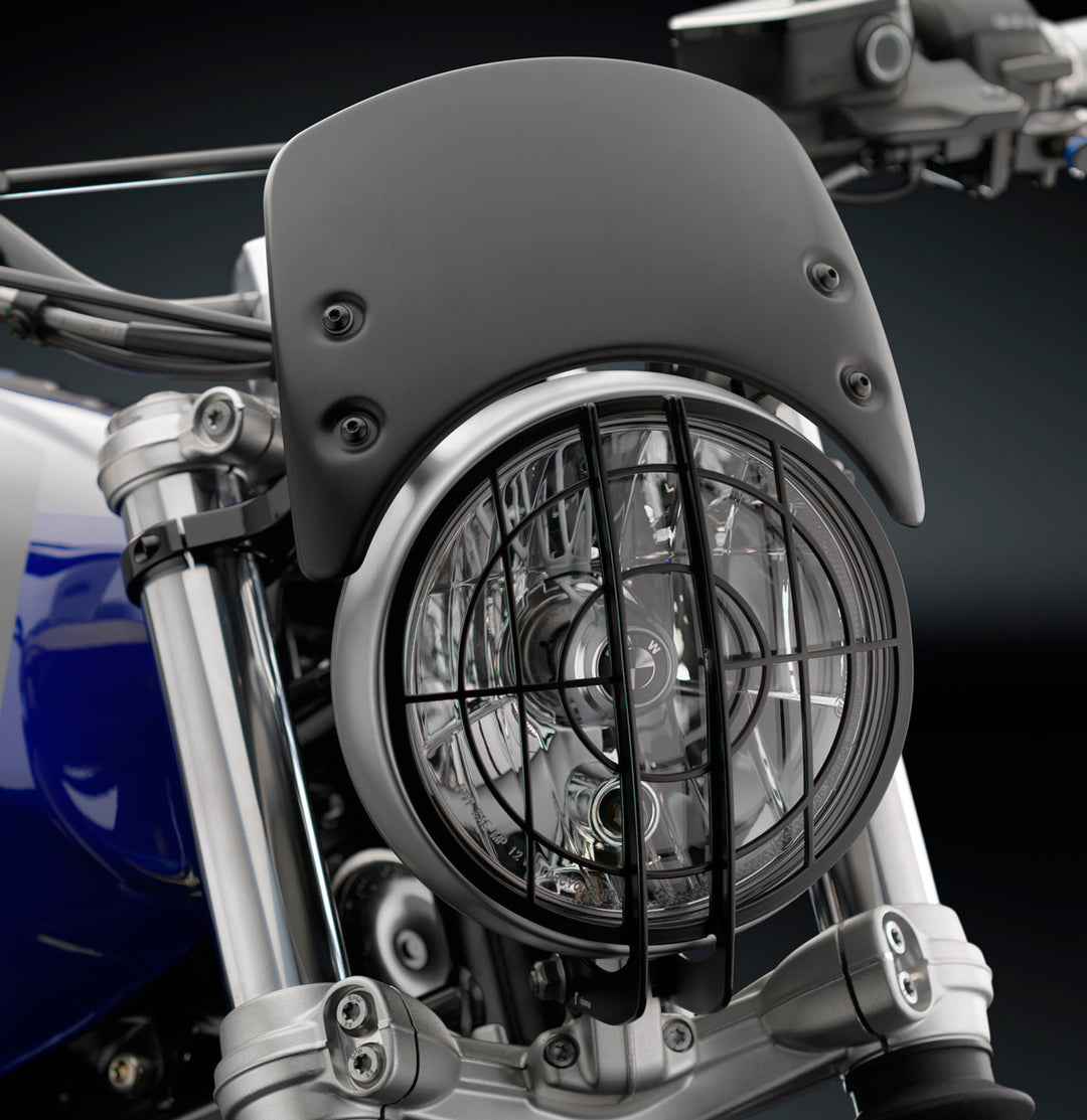 Rizoma BMW R9T Front Light Cover Grill Guard from Pier City Custom