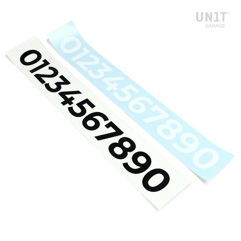 Unit Garage Number Board Stickers – Pier City Custom